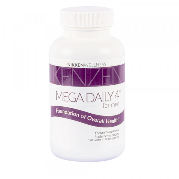 Kenzen® Mega Daily 4 pour les hommes - Mirakuline